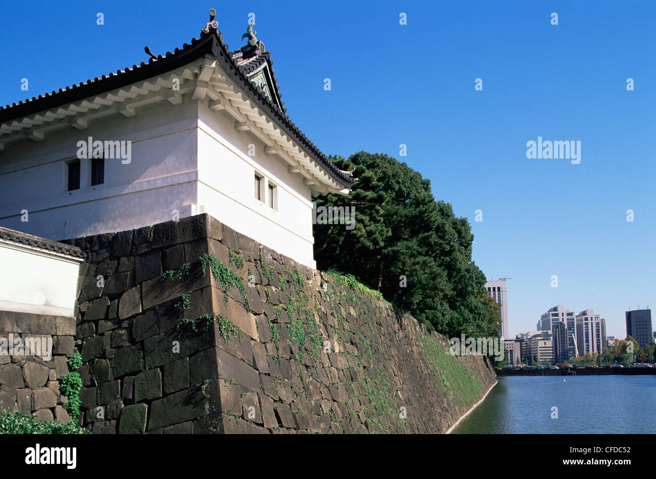 Japan, Honshu, Tokyo, Sakuradamon Gate at the Imperial Palace Stock ...