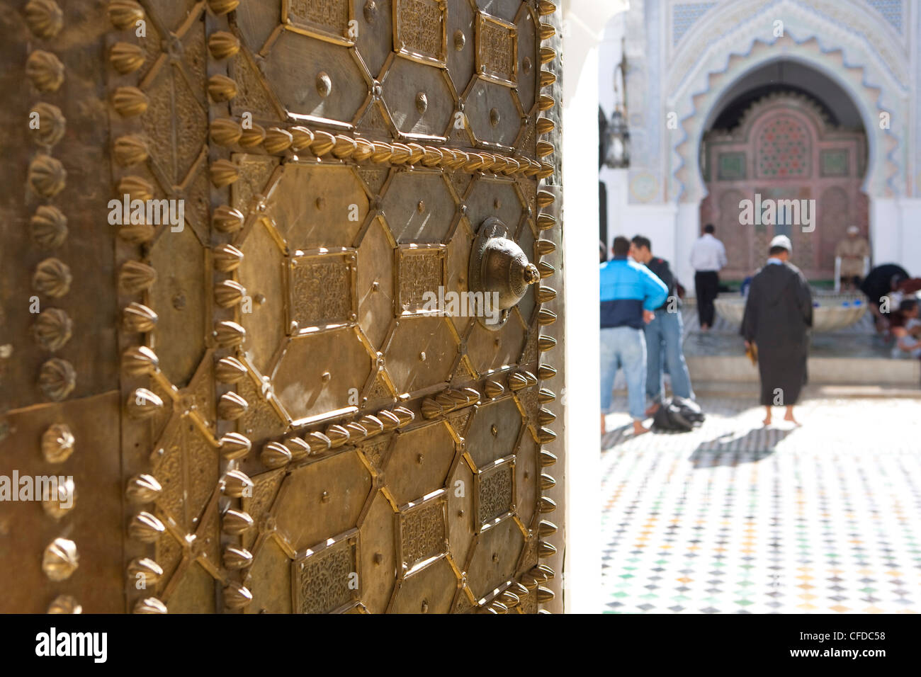 Attarine Mosque, Fez, UNESCO World Heritage Site, Morocco, North Africa ...