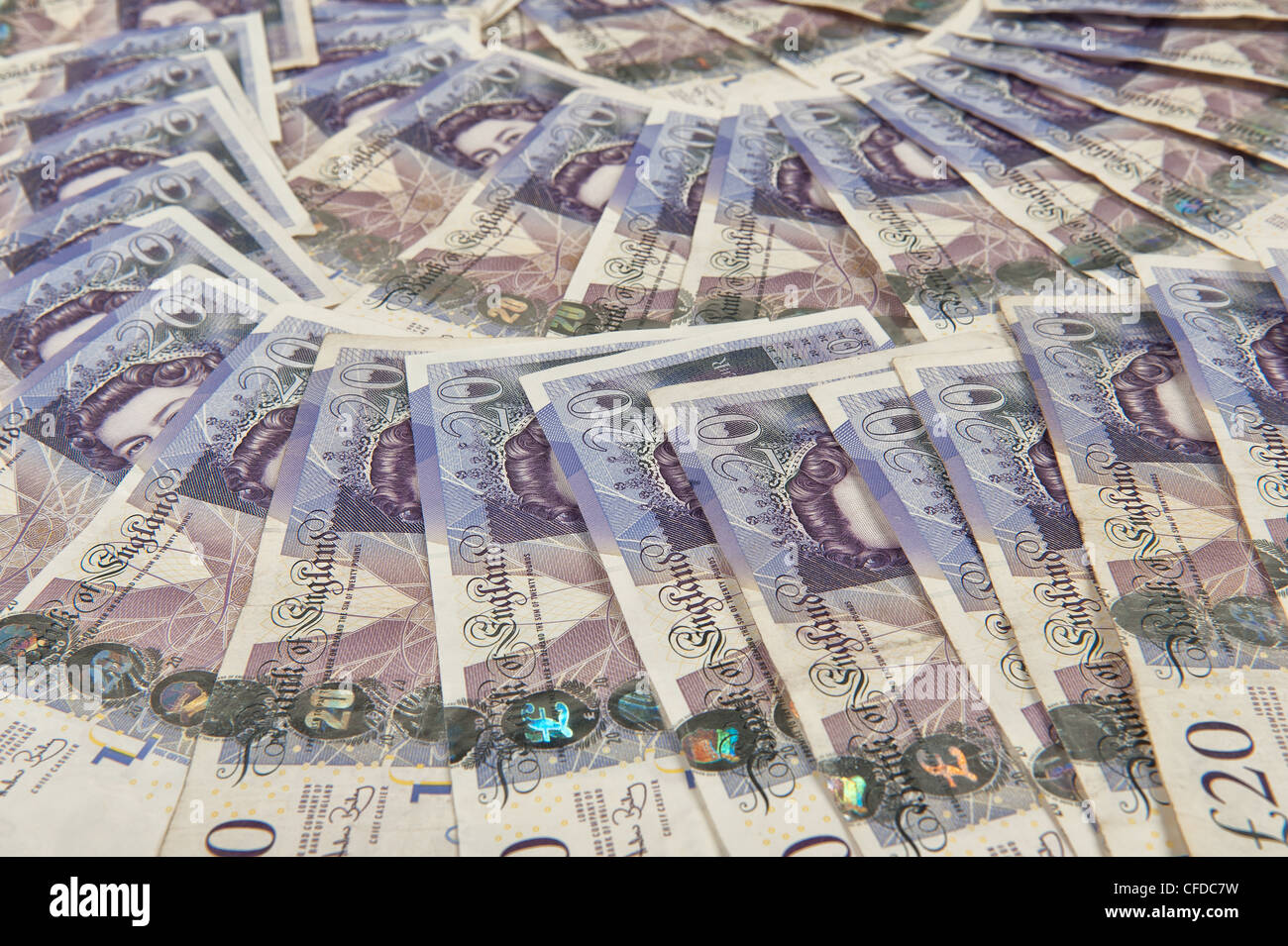 UK New twenty pound note design English Stock Photo - Alamy