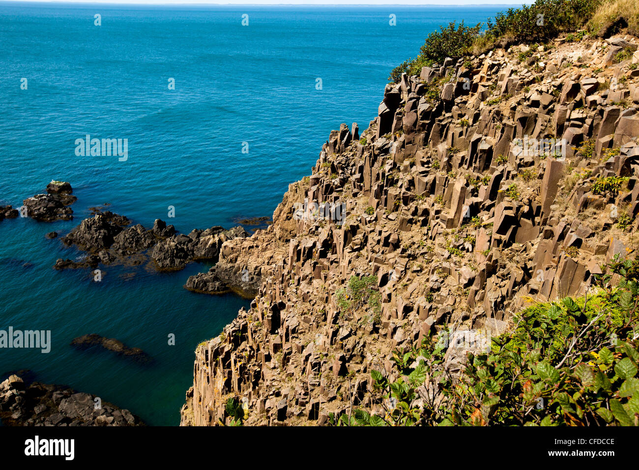 Basalt rockface rock face hi-res stock photography and images - Alamy