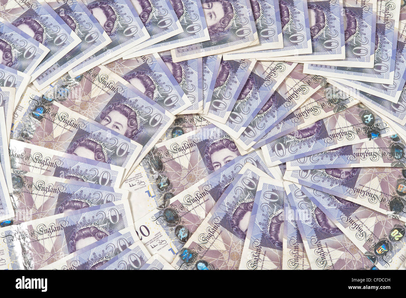 UK New twenty pound note design English Stock Photo - Alamy