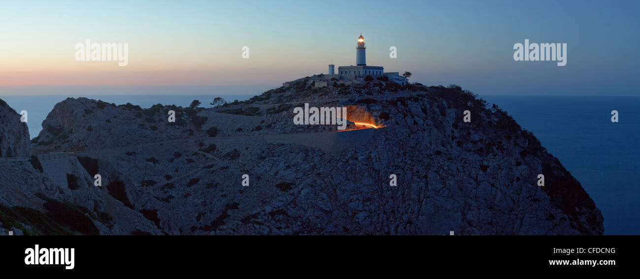Lighthouse, Cap de Formentor, cape Formentor, Mallorca, Balearic ...