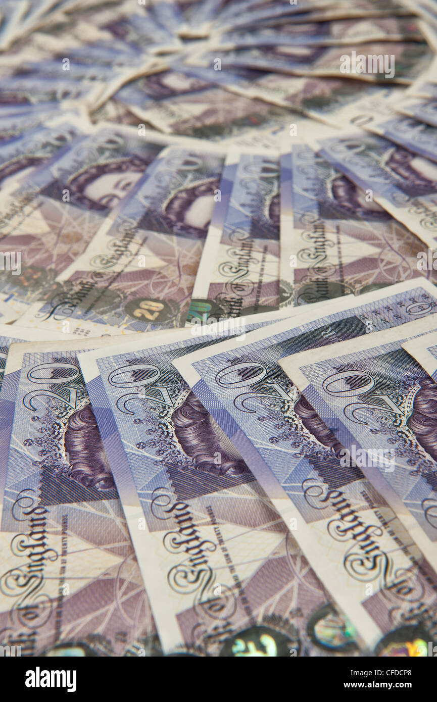 UK New twenty pound note design English Stock Photo - Alamy