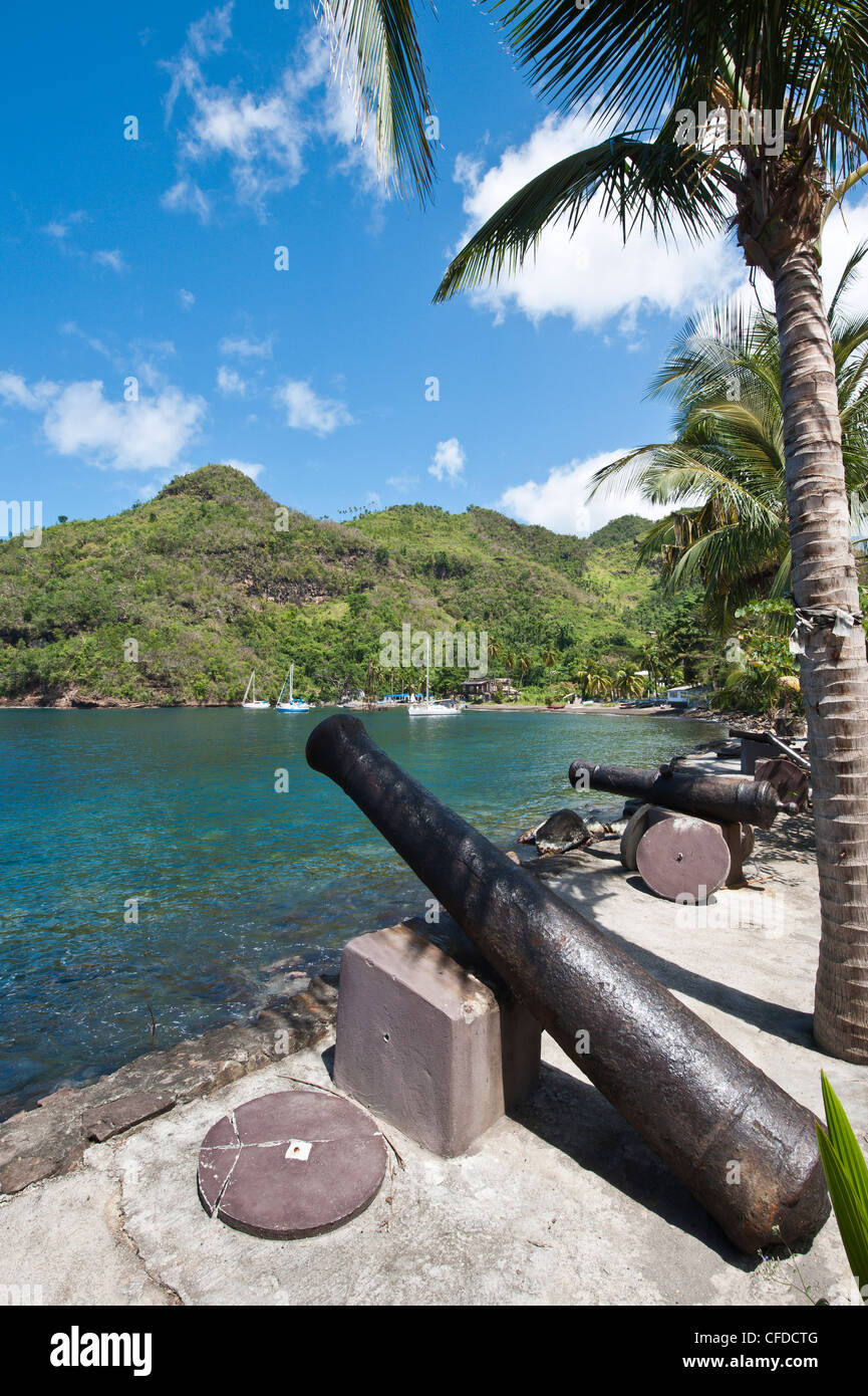 Wallilabou Bay, St. Vincent, St. Vincent and The Grenadines, Windward ...