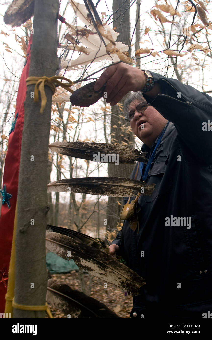 A traditional First Nations ceremony marked the opening of the Kinsmen ...