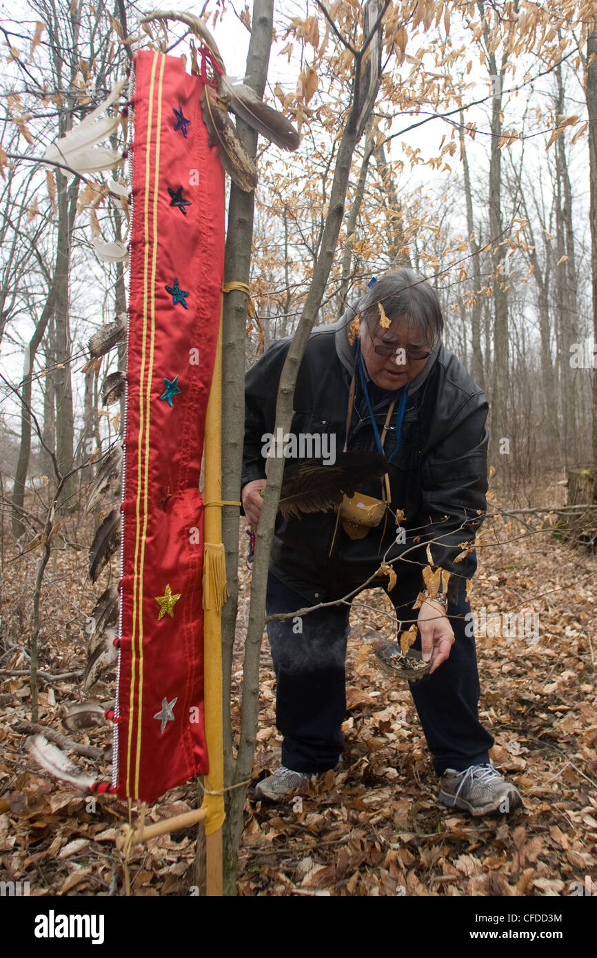 A traditional First Nations ceremony marked the opening of the Kinsmen ...