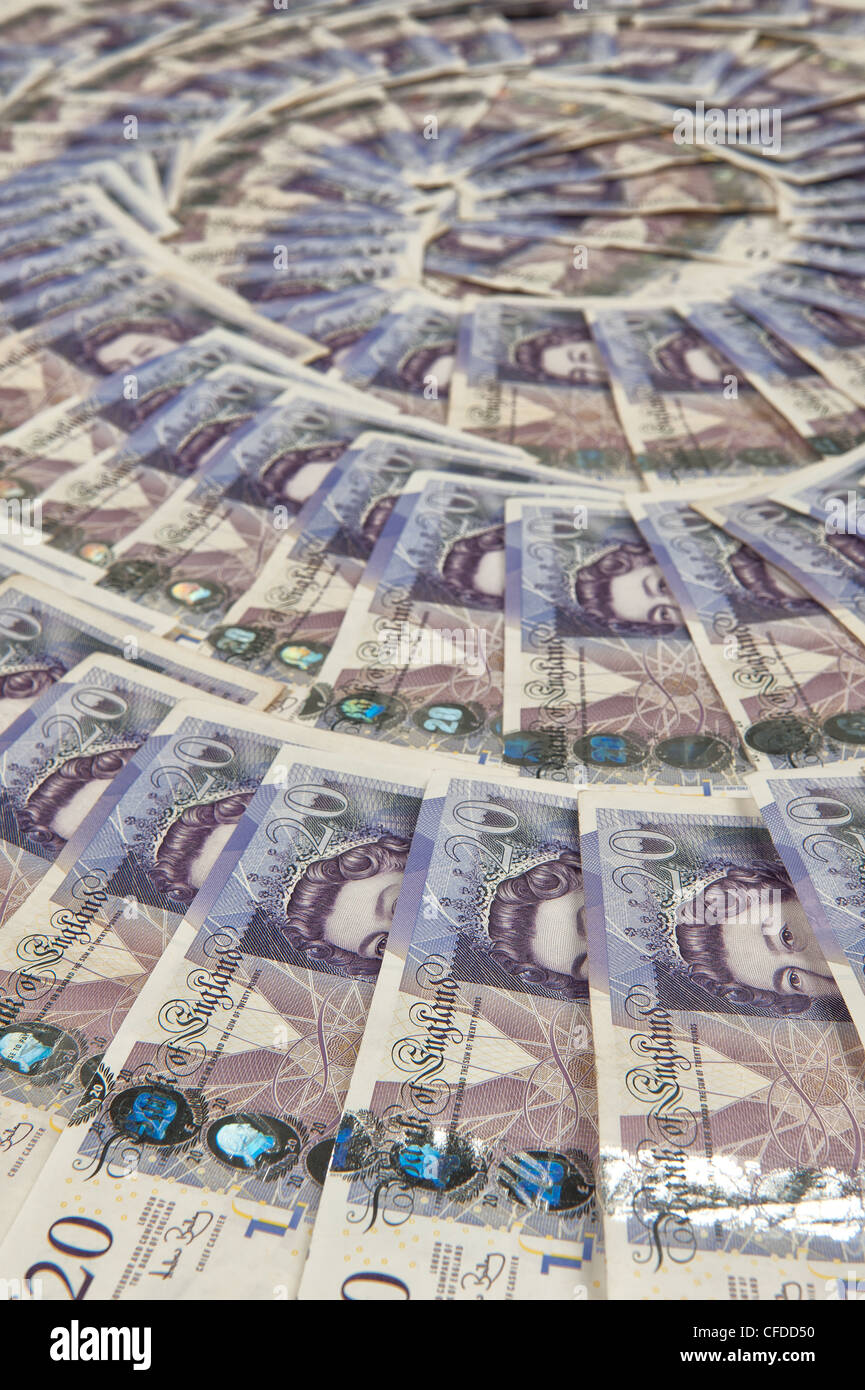 UK New twenty pound note design English Stock Photo - Alamy