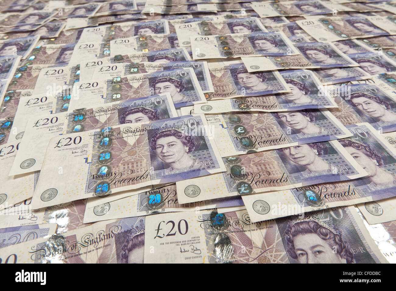 UK New twenty pound note design English Stock Photo - Alamy