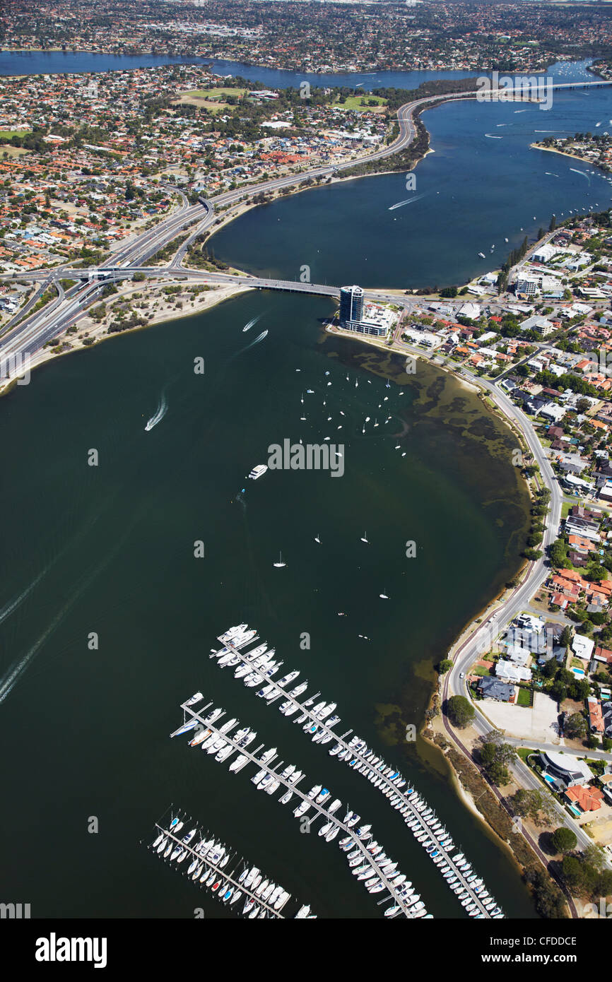 Swan river aerial hi-res stock photography and images - Alamy