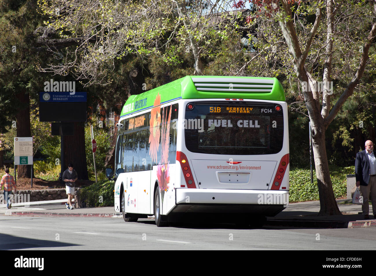Fuel Cell Hydrogen Hybrid Bus, AC Transit, Berkeley, Alameda County ...