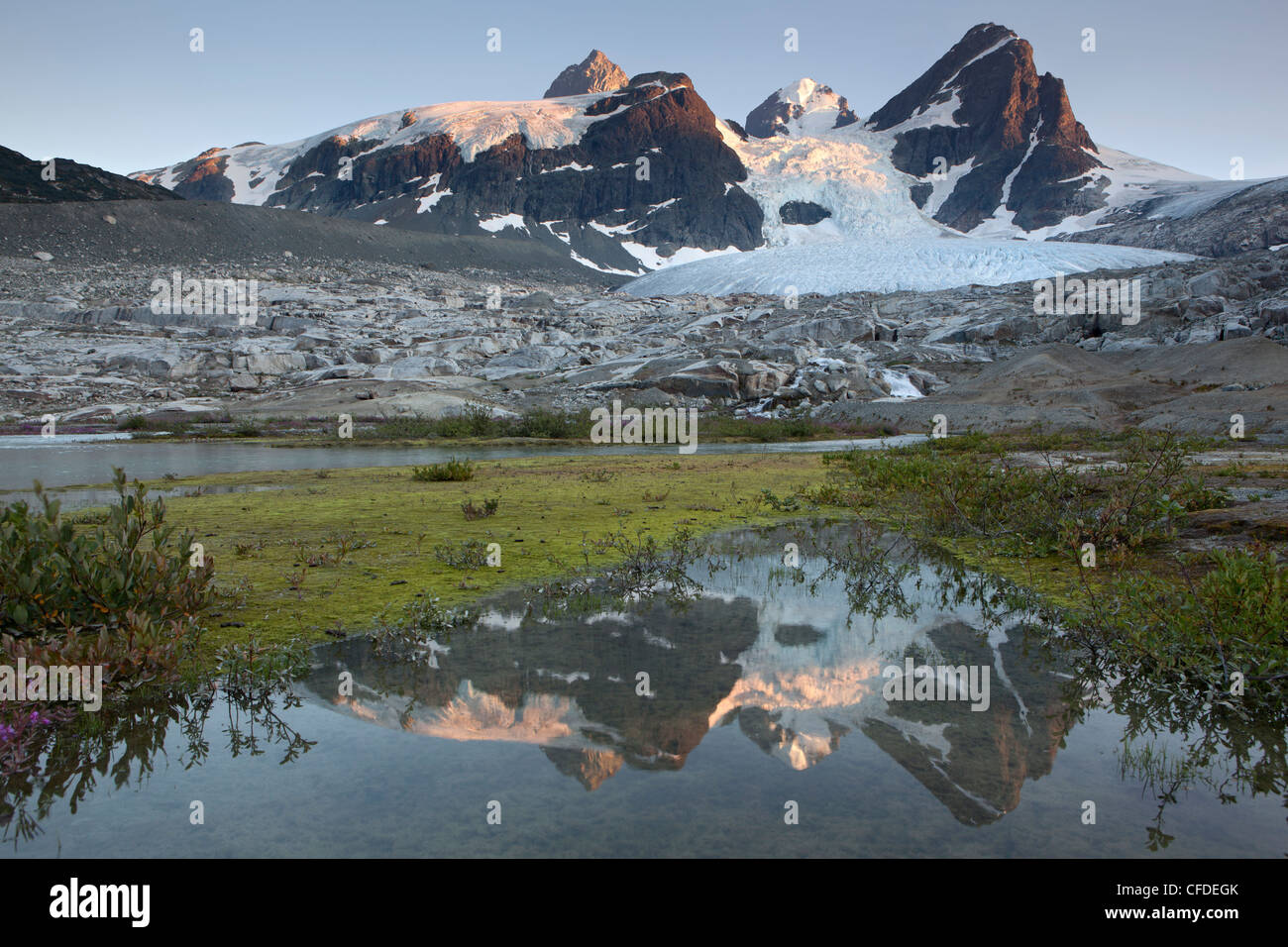 Trail to Titcomb Basin, Wind River Range, Wyoming, United States of ...