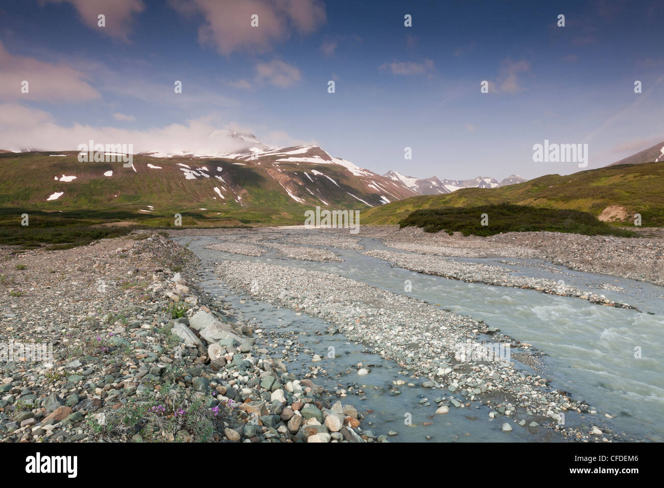 The Nadahini River Tatshenshini Alsek Park Stock Photo - Alamy