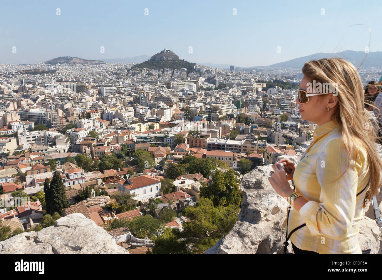 Athens view hi-res stock photography and images - Alamy