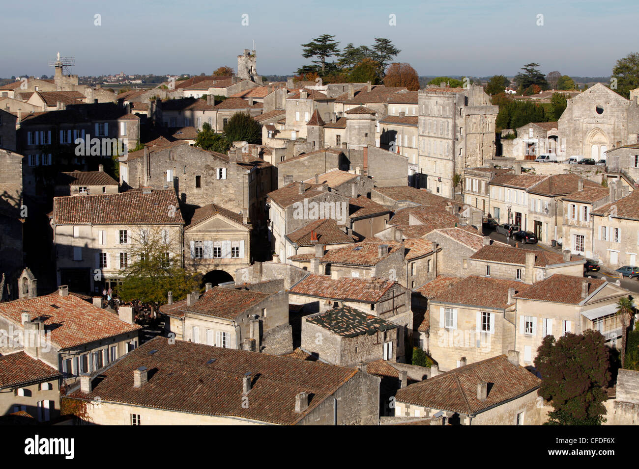 St. Emilion village, Gironde, France, Europe Stock Photo - Alamy