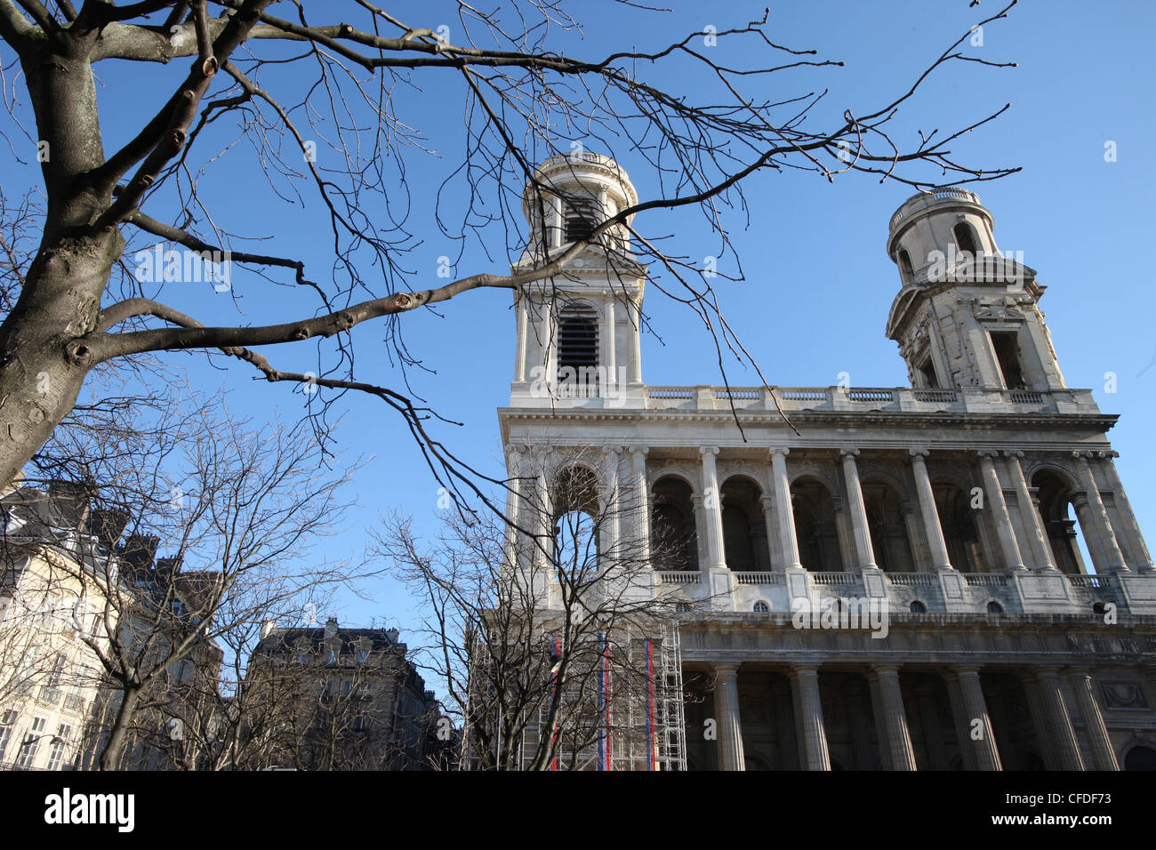 St. Sulpice church, Paris, France, Europe Stock Photo - Alamy