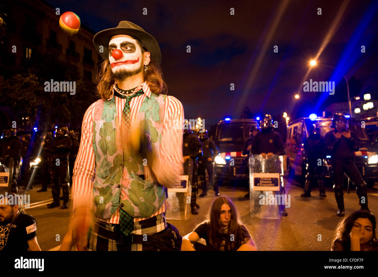 Clown police hi-res stock photography and images - Alamy