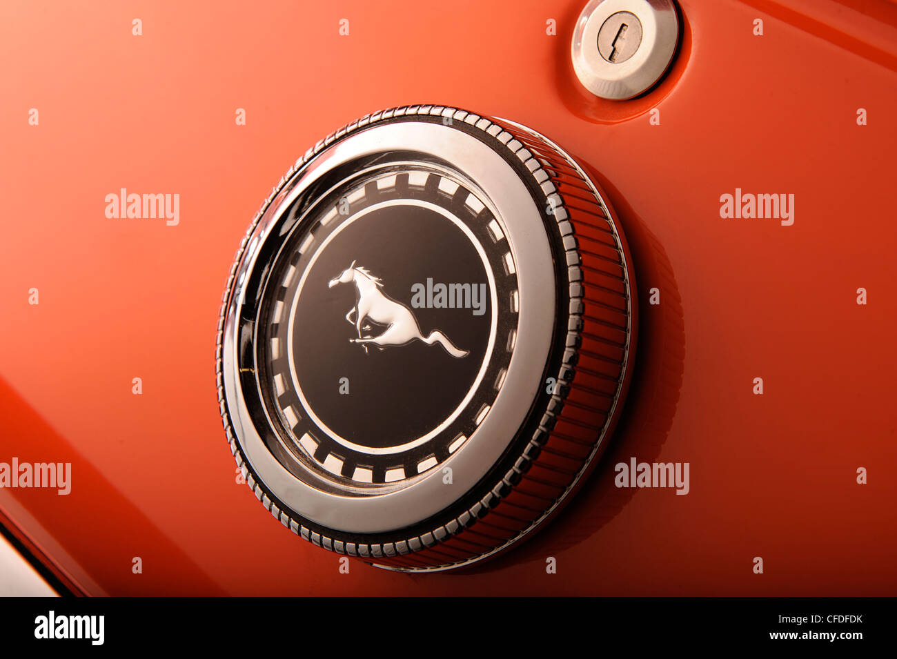 1970 Ford Mustang Boss 429 badge Stock Photo - Alamy