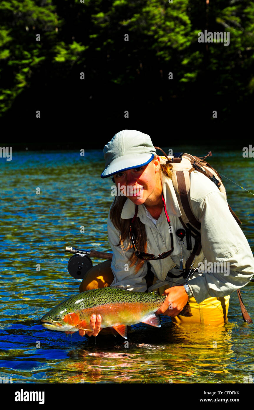 Rainbow trout new zealand hi-res stock photography and images - Alamy
