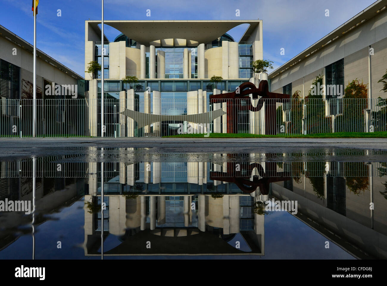 Federal Chancellery, Berlin Mitte, Berlin, Germany, Europe Stock Photo ...