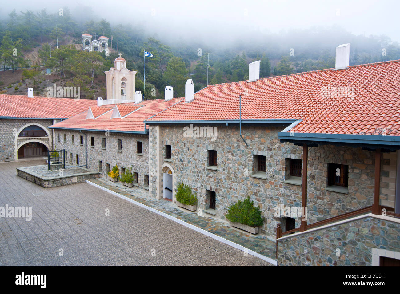 Kykkos Monastery, UNESCO World Heritage Site, Troodos Mountains, Cyprus ...