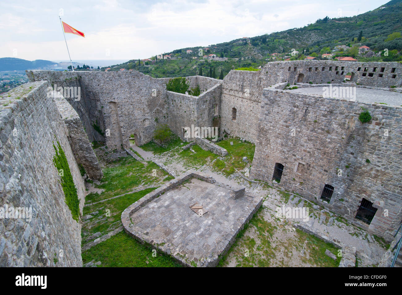 The castle of Bar, Montenegro, Europe Stock Photo - Alamy