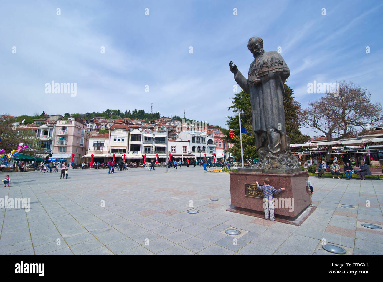 Ohrid, UNESCO World Heritage Site, Macedonia, Europe Stock Photo - Alamy