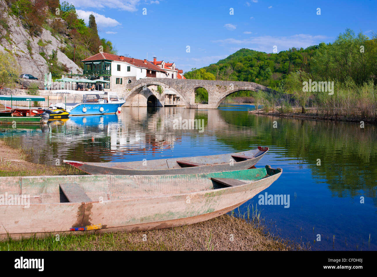 Rijeka Crnojevica, Montenegro, Europe Stock Photo - Alamy