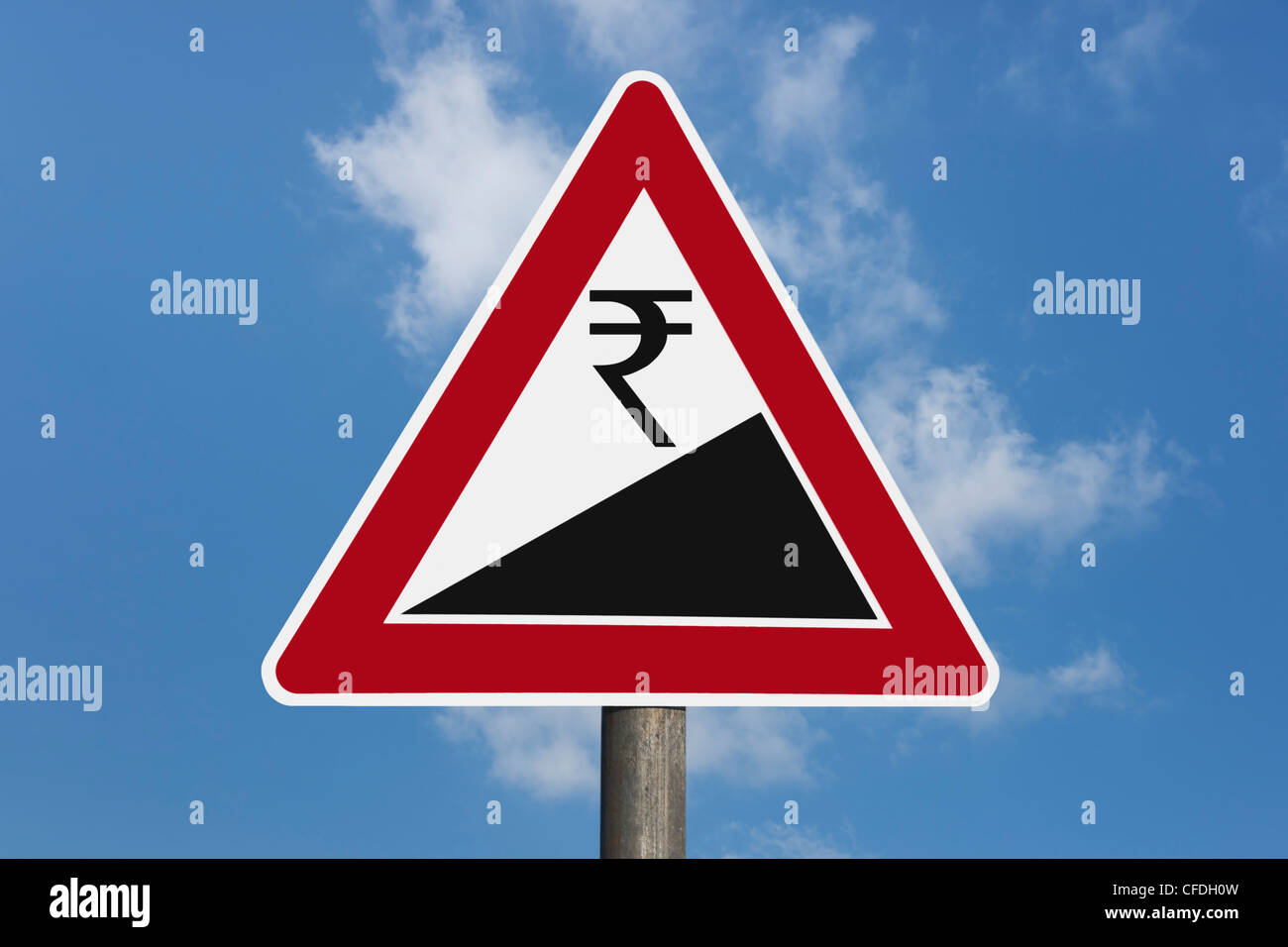 Indian currency sign hi-res stock photography and images - Alamy