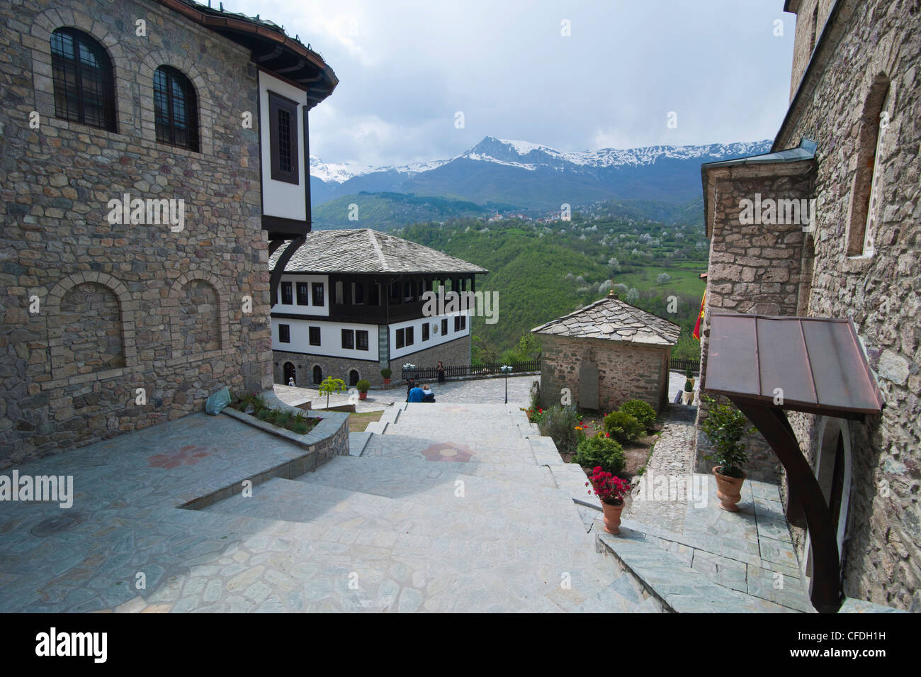 Monastery of Sveti Jovan Bigorski, Macedonia, Europe Stock Photo - Alamy