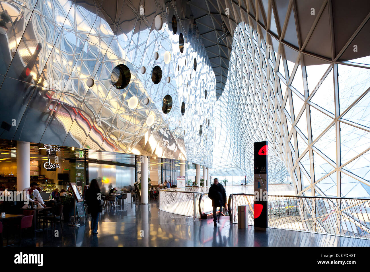 MyZeil is a shopping centre in Frankfurts city centre, Frankfurt am ...