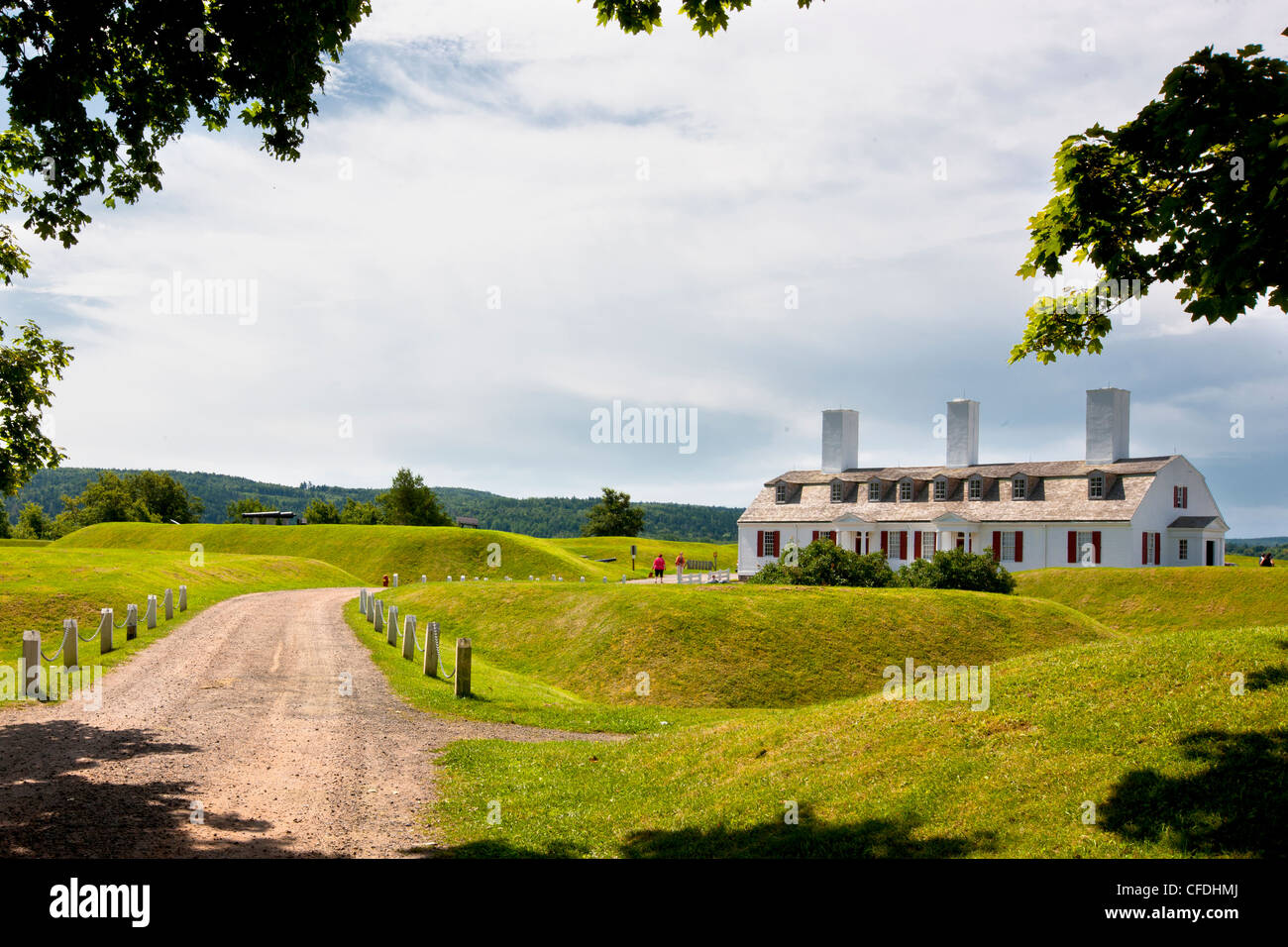 Fort Anne National Historic Site, Annapolis Royal, Bay Fundy, Nova ...