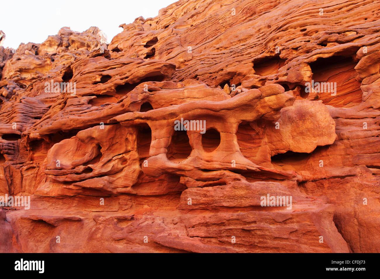 Erosion forms stunning formations in the rocks of the Coloured Canyon ...