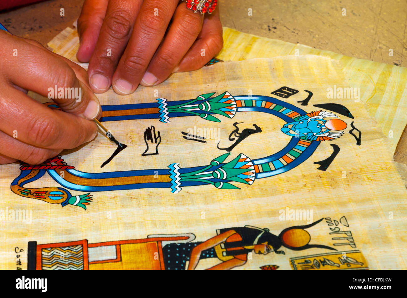 Hieroglyphic writing, Luxor, Egypt, North Africa, Africa Stock Photo ...