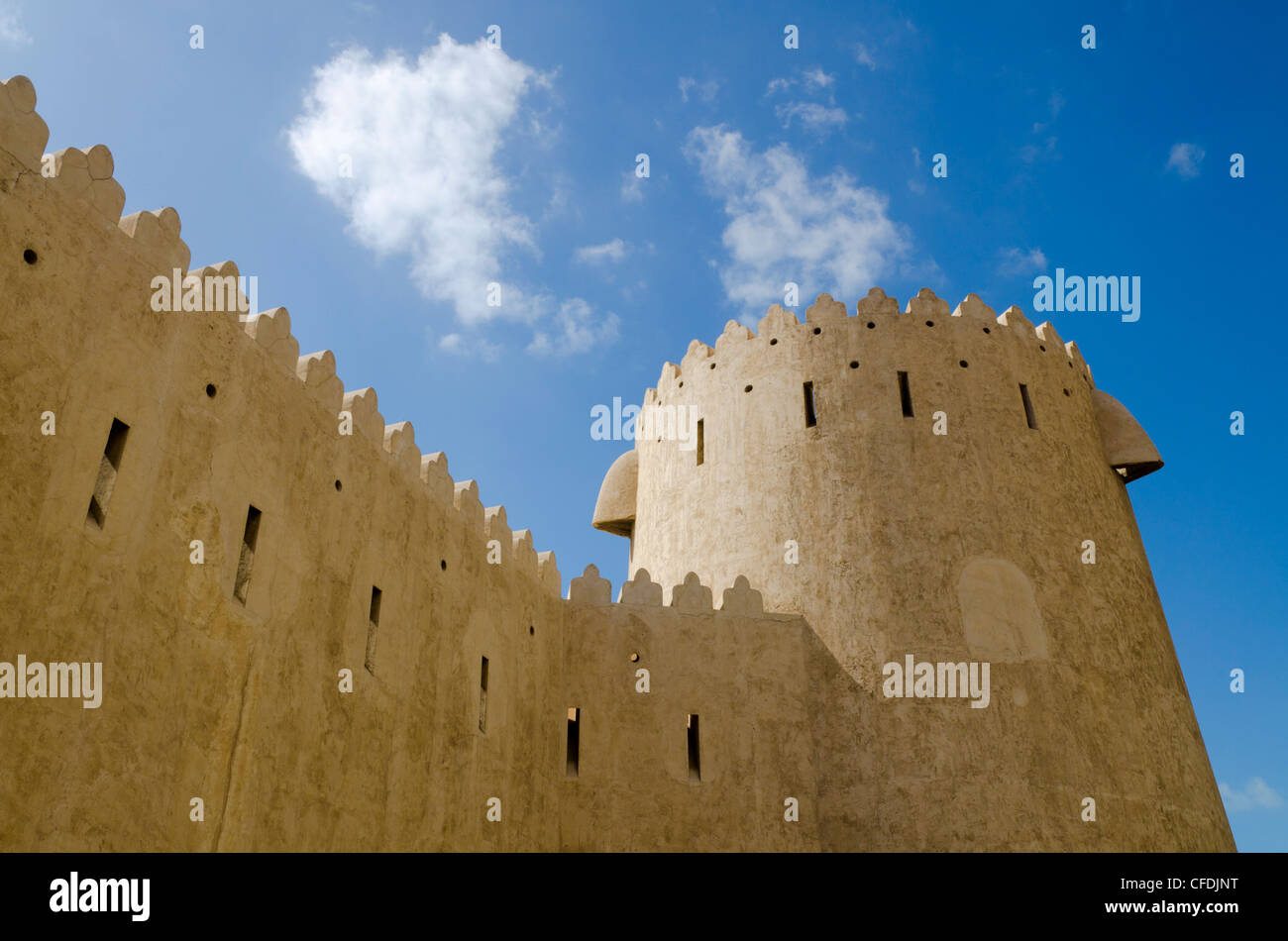 Al-Hisn Fort, Sharjah, United Arab Emirates, Middle East Stock Photo ...