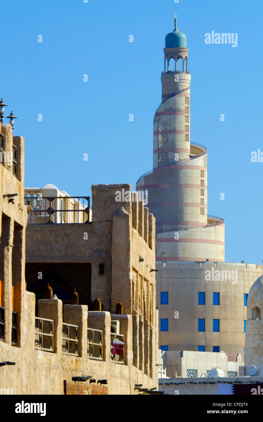 Minaret mosque doha qatar hi-res stock photography and images - Alamy