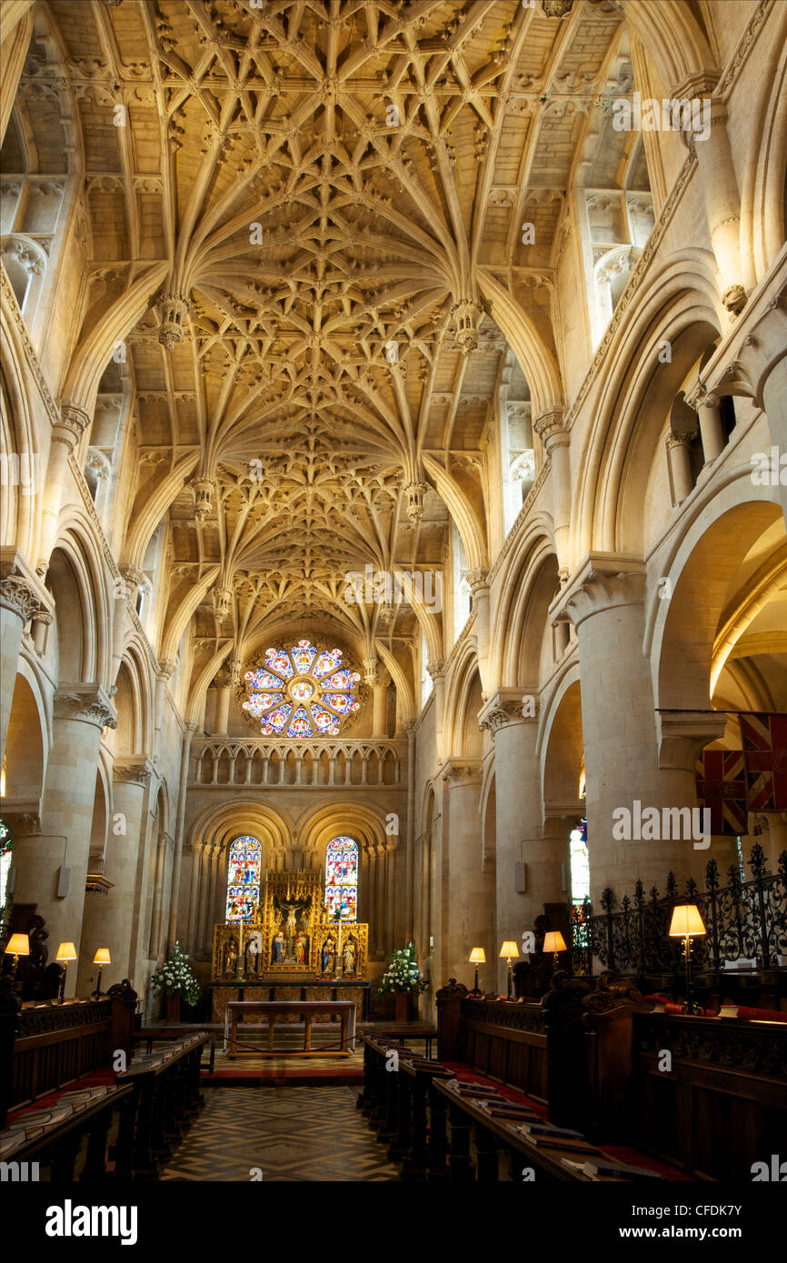 Chancel vault, by William Orchard, circa 1500, Christ Church Cathedral ...