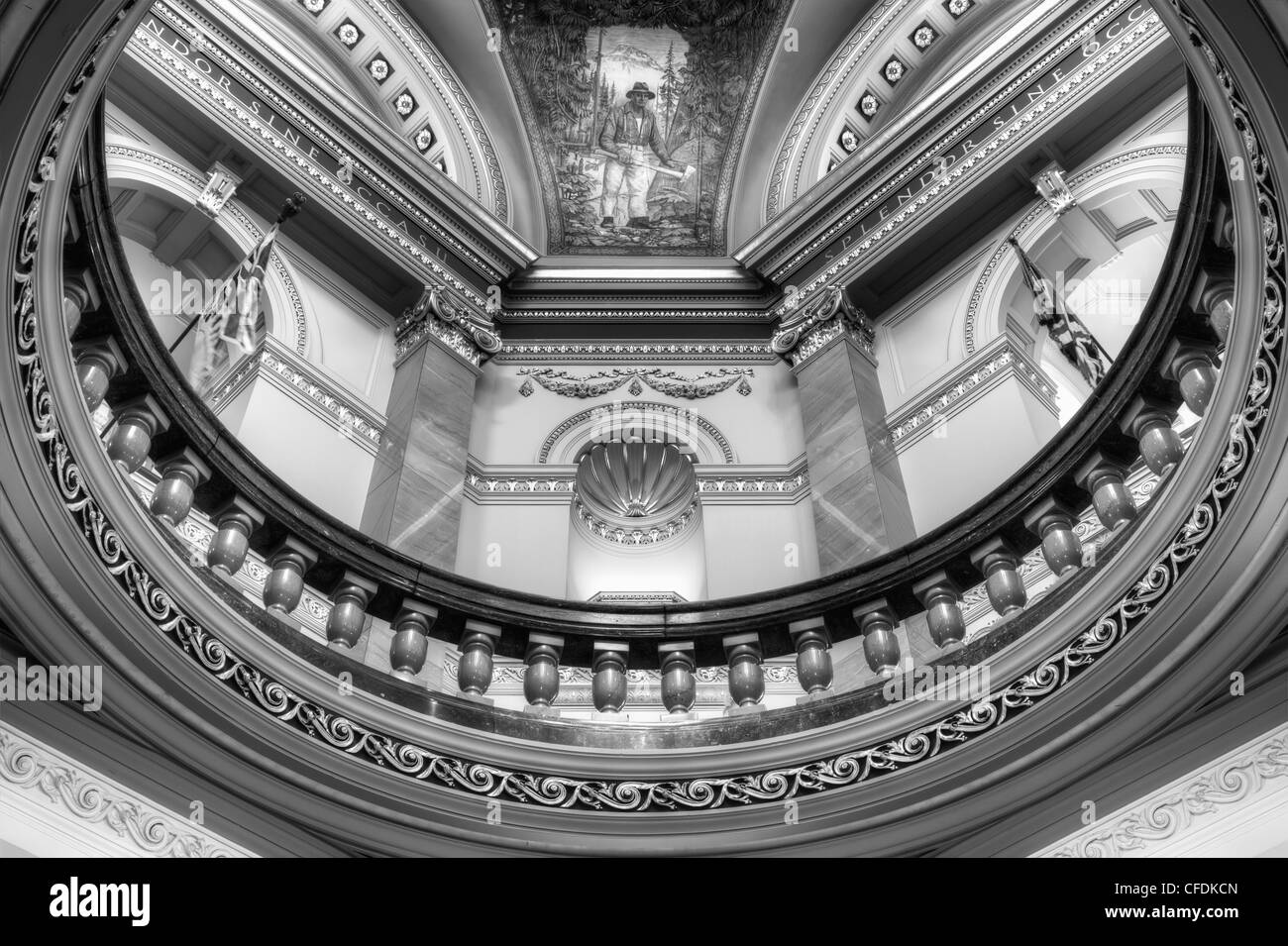 Victoria canada architecture Black and White Stock Photos & Images - Alamy