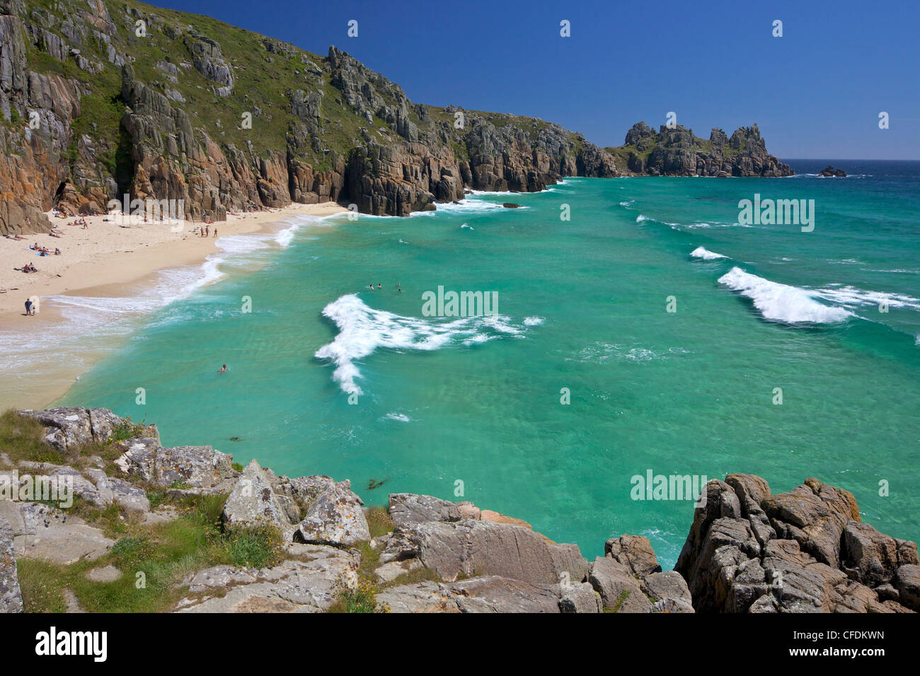 Penwith cornwall beach hi-res stock photography and images - Alamy