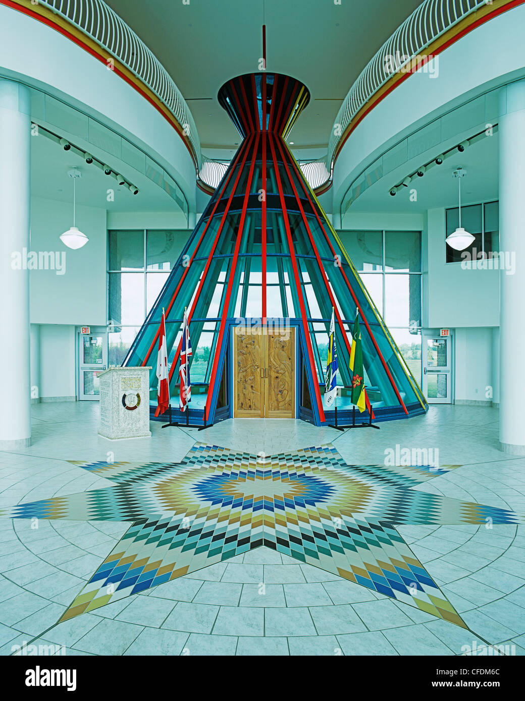 First Nations Veterans Memorial Tipi, First Nations University, Regina ...