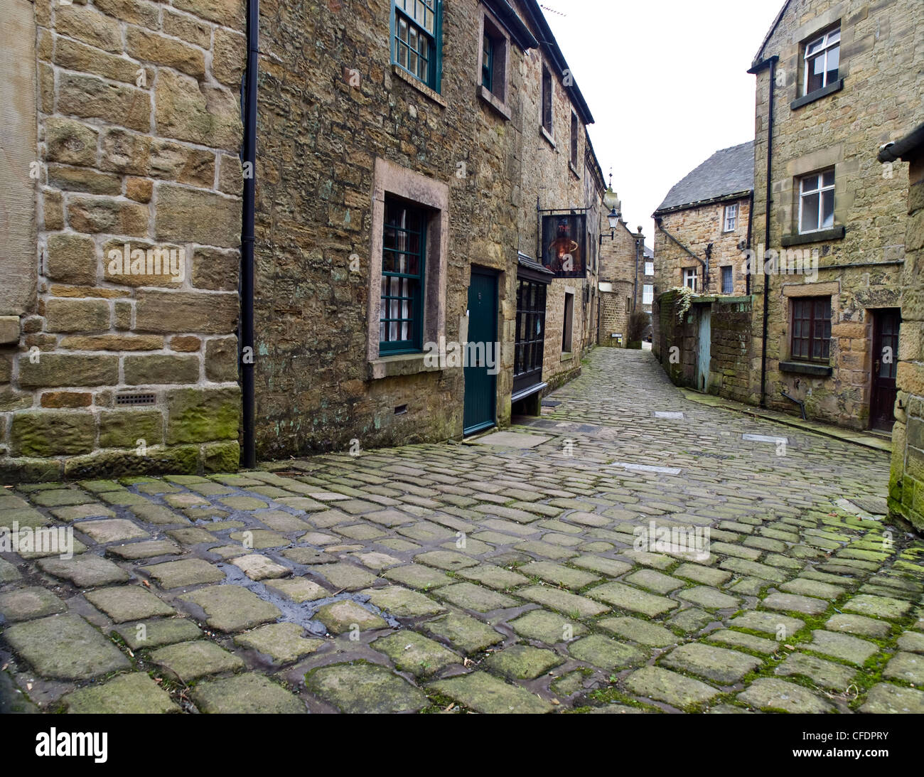 Village of Longnor, Staffordshire Moorlands,Peak District National Park ...