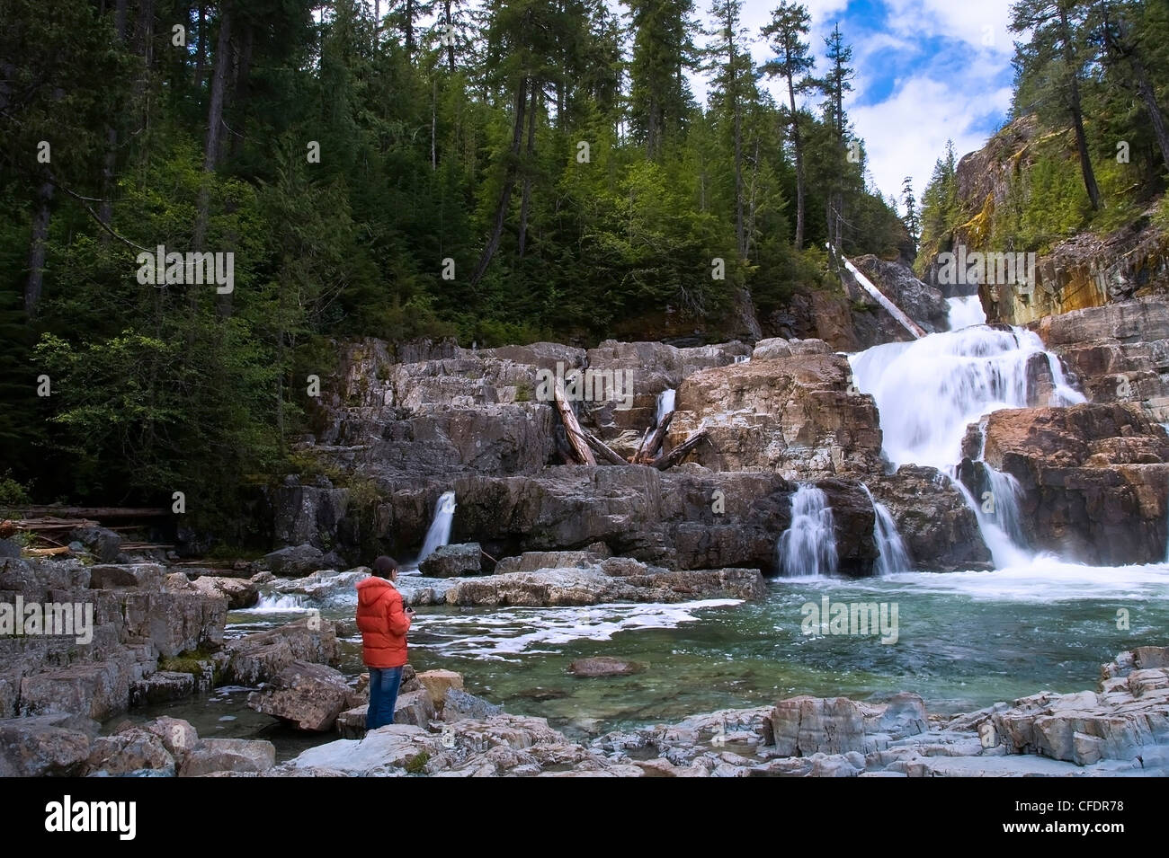 Lower Myra Falls, Strathcona Provincial Park, Strathcona Regional ...