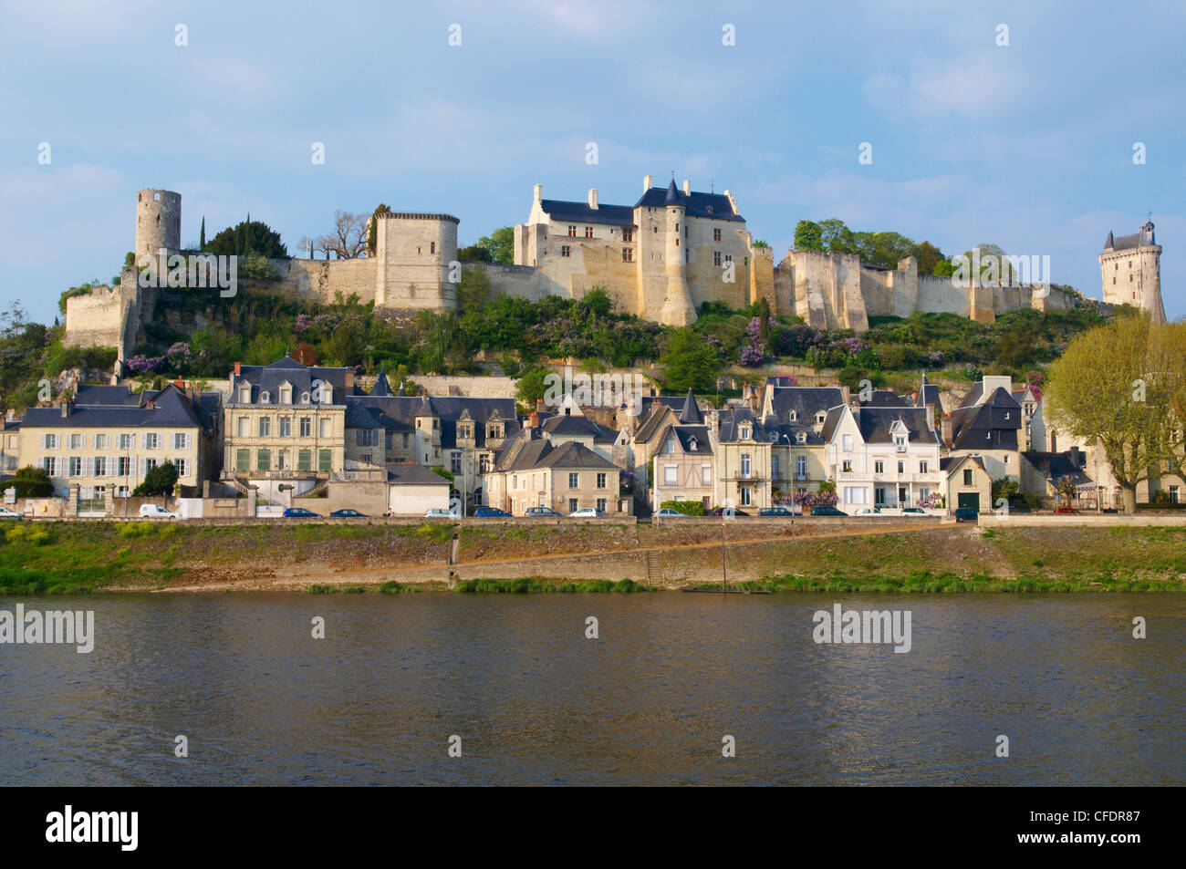 Chinon chateau hi-res stock photography and images - Alamy