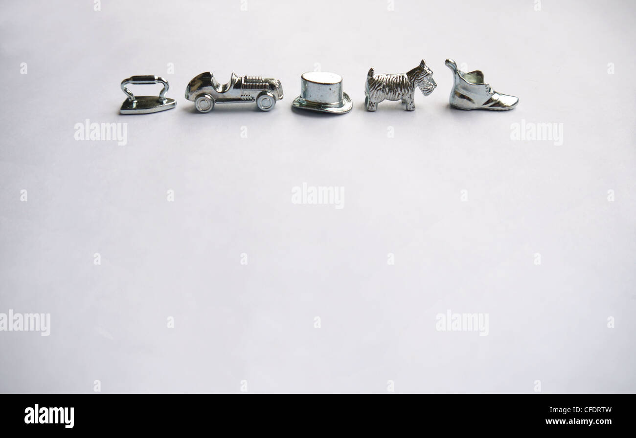 Monopoly pieces hi-res stock photography and images - Alamy
