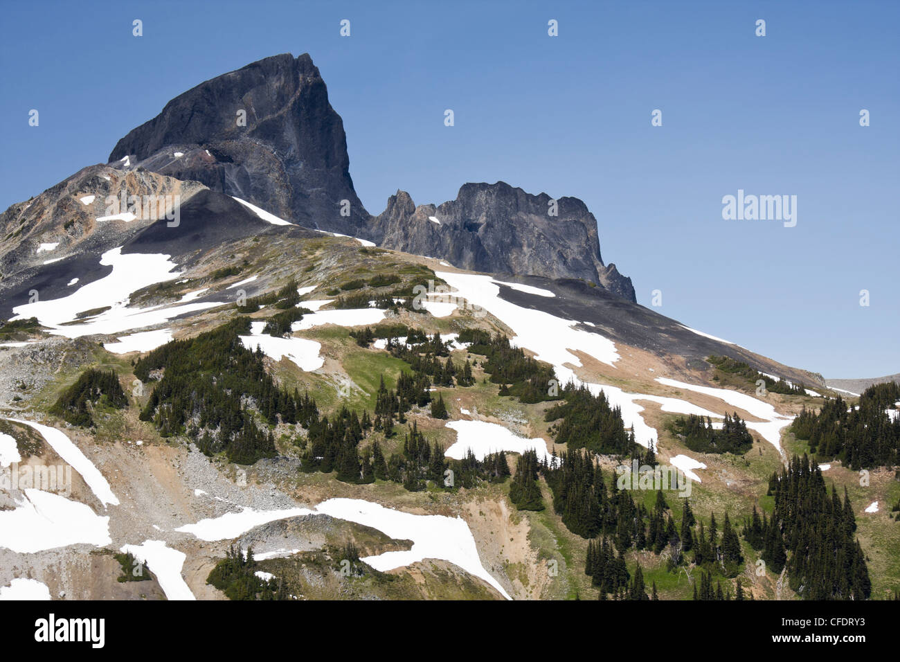 The Black Tusk in Garibaldi Provincial Park, British Columbia, Canada ...