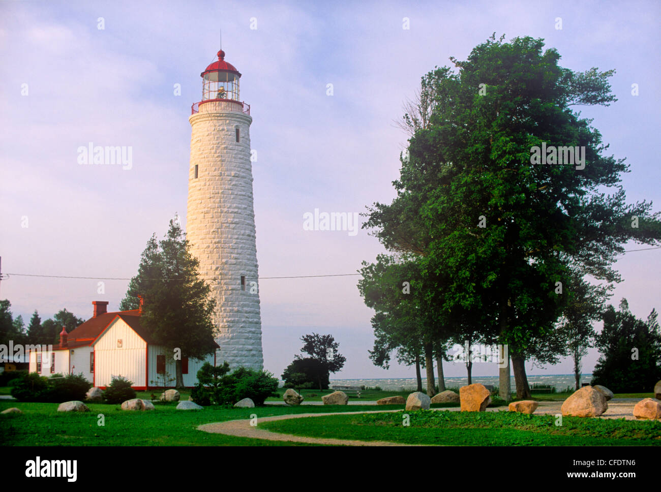 Point Clark Lighthouse, Lake Erie, Ontario, Canada Stock Photo - Alamy