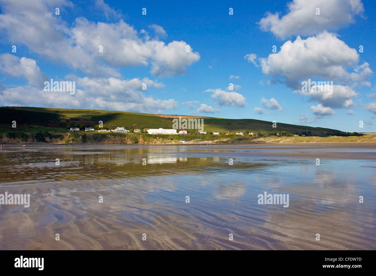 Saunton Sands, Devon, England, United Kingdom, Europe Stock Photo - Alamy