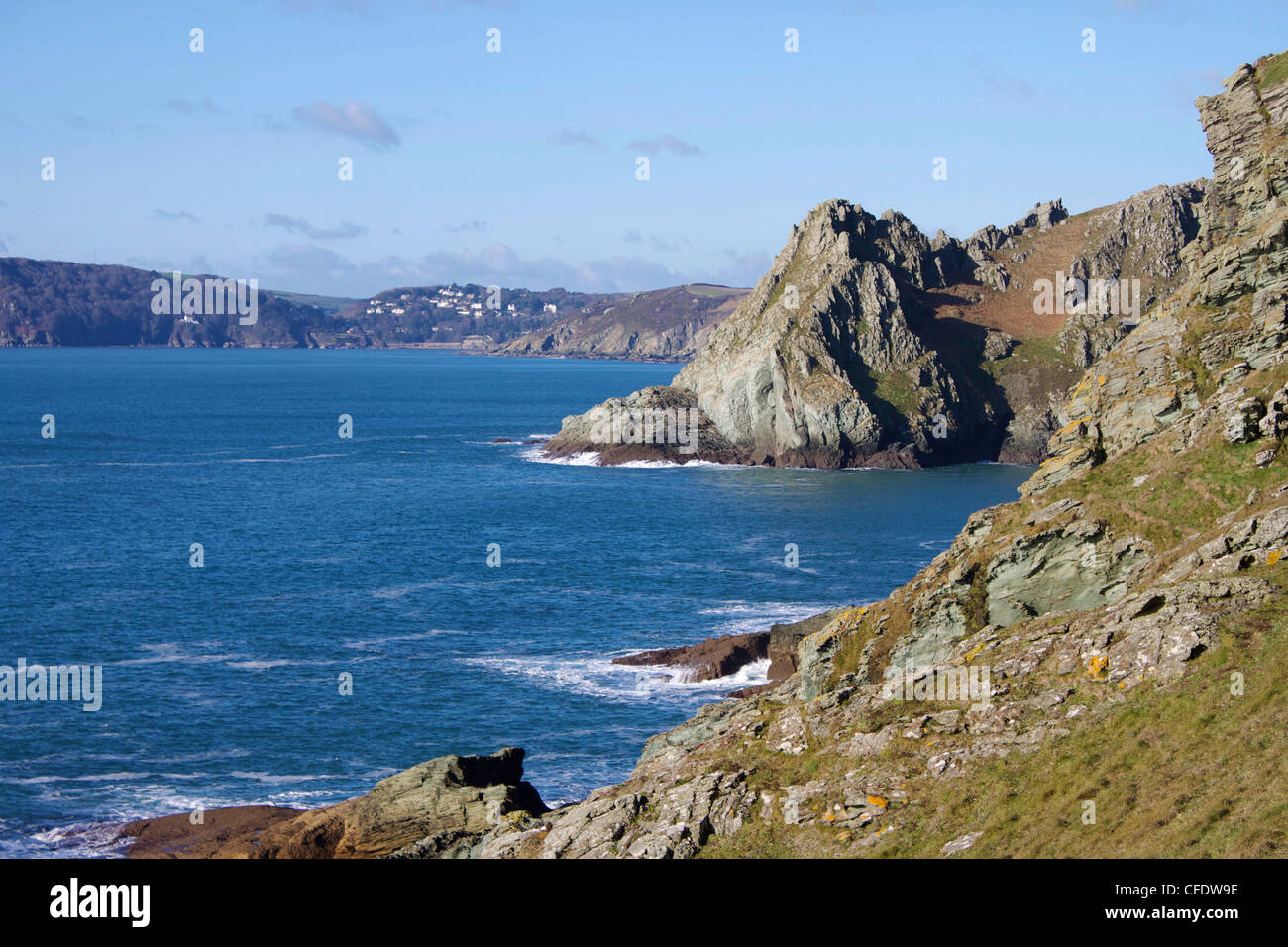 Gammon Head, Devon, England, United Kingdom, Europe Stock Photo - Alamy