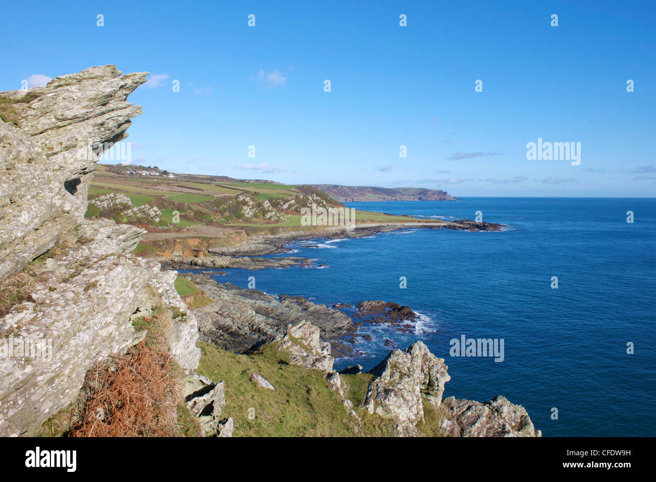 Prawle point coast hi-res stock photography and images - Alamy