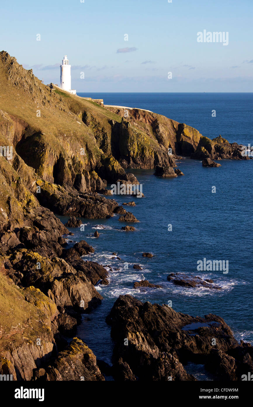 Start point lighthouse devon england hi-res stock photography and ...