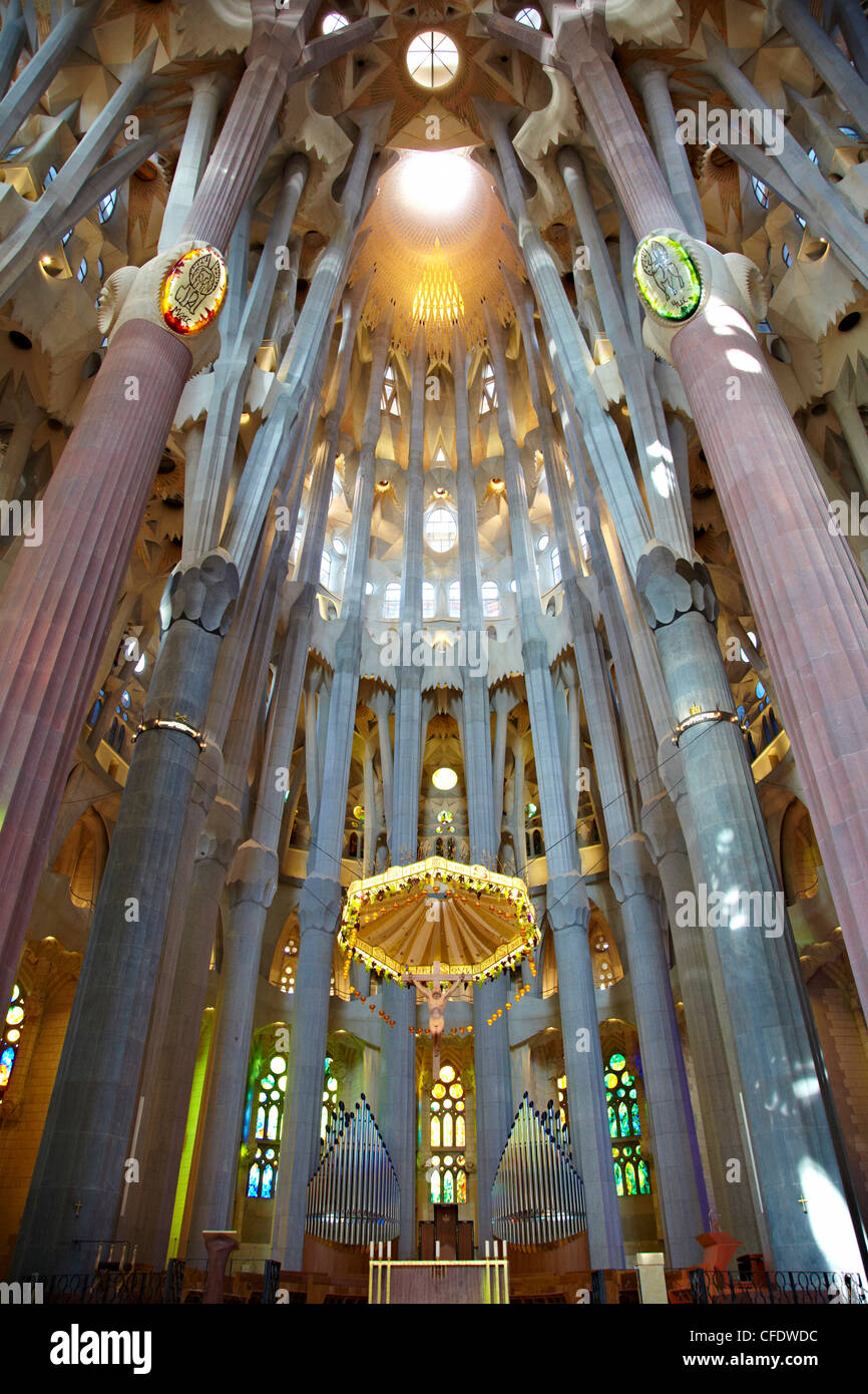 Sagrada Familia Unesco World Heritage Site Barcelona Catalonia
